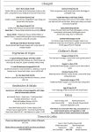 Menu | The White House Pub & Restaurant
